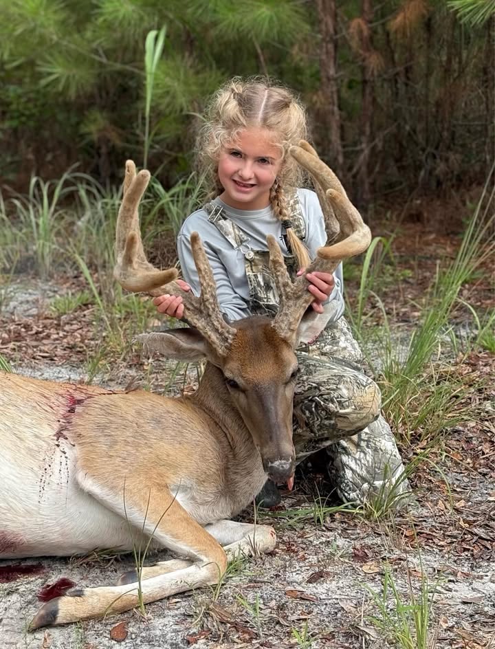 7-year-old downs 10-point buck